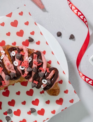Red Velvet Chocolate Croissant Recipe