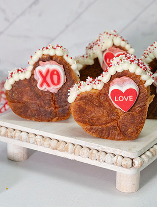Heart Shaped Croissants Recipe | A Festive Valentine’s Treat